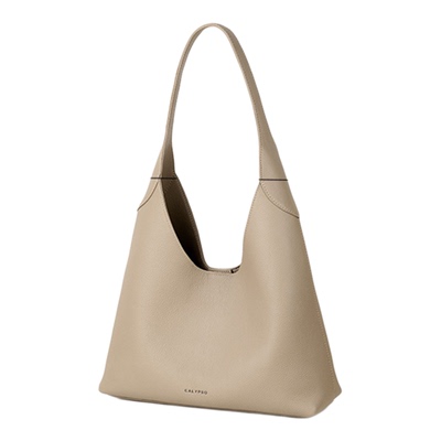 头层牛皮单肩托特包通勤大包