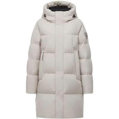 坦博尔加厚中长羽绒服情侣款