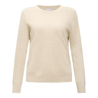 绵羊毛纯色圆领羊毛针织衫