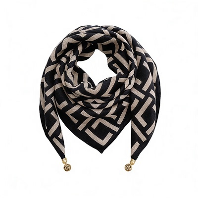 磁吸扣丝巾女护颈羽绒服防脏领子