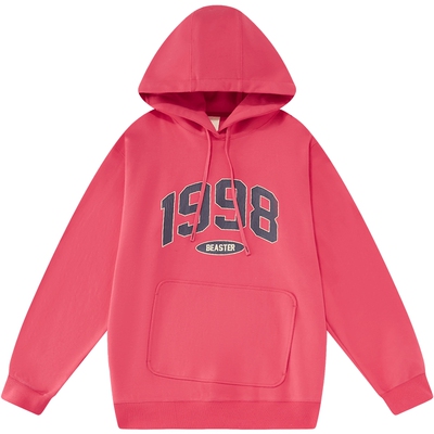 beaster小恶魔连帽卫衣复古