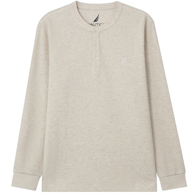 NAUTICA/诺帝卡休闲华夫格T恤