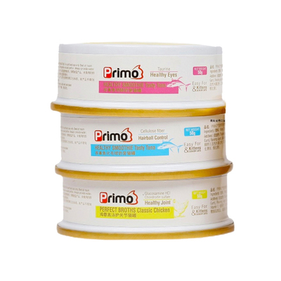 primo泰国猫咪补水零食罐去毛球