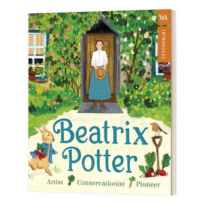 英文原版 V&A Introduces Beatrix Potter V&A博物馆人物介绍 碧翠丝 波特 彼得兔作者 精装 英文版 进口英语原版书籍
