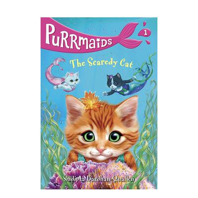 【预售】胆小的猫(呼噜声1) Scaredy Cat， The (Purr1) 原版英文儿童故事 善本图书