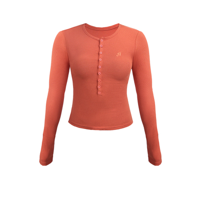 热销5000+红色亨利衫打底