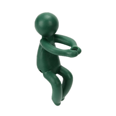 卡通版水培植物支撑幽默诙谐