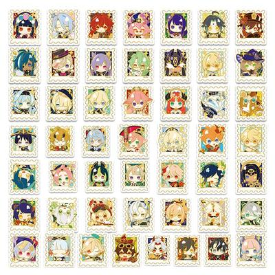 陶创创原神邮票贴纸卡通动漫