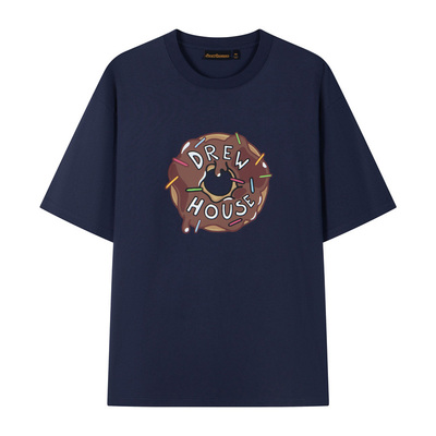官方drewhouse新品短袖T海军蓝
