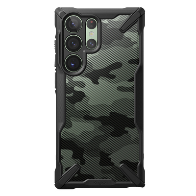 韩国Ringke防摔手机壳适用三星S23Ultra透明保护套全包S22+战术迷彩Plus