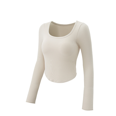 长袖运动T恤Gigt修身显瘦健身