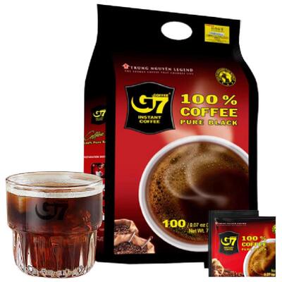 g7越南进口黑咖啡【100包】燃减