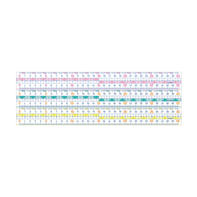 season30公分双向尺文具直尺