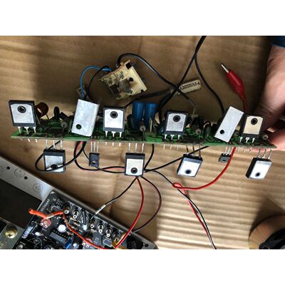 议价可维修拆机ETC功放板8管UPC1342v.功能完好
