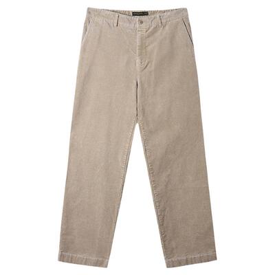 Teenie Weenie小熊男装简约舒适通勤复古直筒灯芯绒宽松休闲长裤