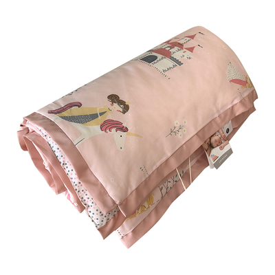 A类全棉长绒棉儿童卡通夏被薄被