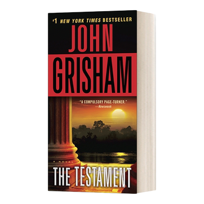 英文原版小说 The Testament A Novel 遗嘱 英文版 进口英语原版书籍