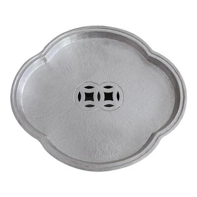 秦藏阁纯手工纯锡海棠锡壶承茶盘