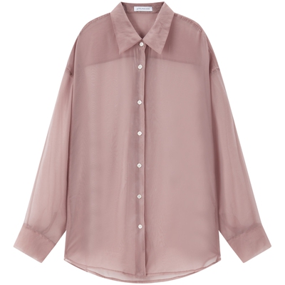 太平鸟商场同款肌理感长袖衬衫