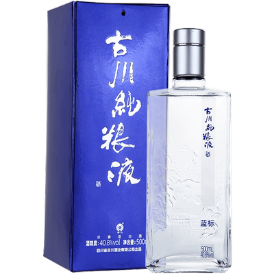 古川40.8度浓香型粮食酒