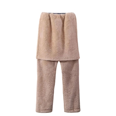 老人开档裤卧床瘫痪病人失禁专用裤子易穿脱护理裤开档加绒保暖裤