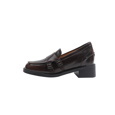 现货！【足弓支撑】厚底乐福鞋