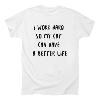 铲屎官的自我修养猫狗幽默T恤