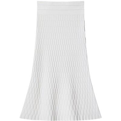 BLUE ERDOS26夏季新品通勤百搭肌理感显瘦鱼尾裙半裙女B2265N052