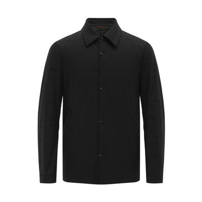 【防风保暖】emz鄂尔多斯秋冬男士商务休闲简约翻领棉服外套上衣