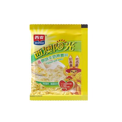 西麦牛奶燕麦片核桃红枣冲饮即食