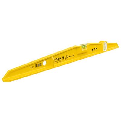 西德宝实心水平尺STABILA水平仪狭窄测水平81SM铸铝带磁德国进口