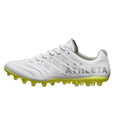 酷锐足球ATHLETA阿仕利塔O-Rei次高端MG短钉人草足球鞋10026-WHT