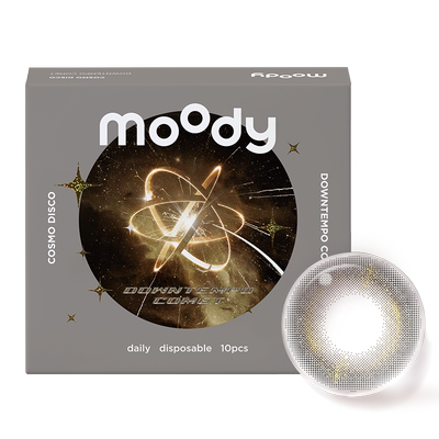 [倩碧联动]moody美瞳日抛HUSH设计系列囤货装彩色隐形眼镜20片