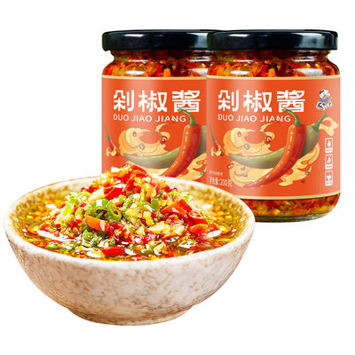 饭扫光瓶装剁椒酱成都