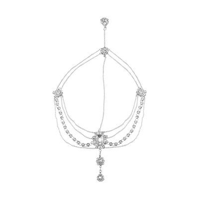 BXA民族风头链异域风情发链发饰西域头饰眉心坠额头发饰公主配饰