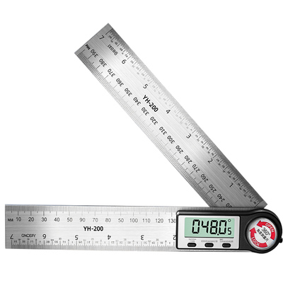 数显角度尺木工量角器360度万用