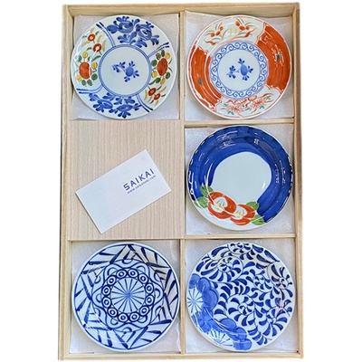 日本进口波佐见烧陶瓷配菜礼盒