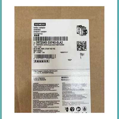 议价西门子3RT2045-3XF40-0LA2牵引接触器3RT20453XF400LA2全新原