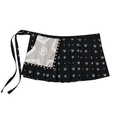 满印烫片一片式绑带屁帘