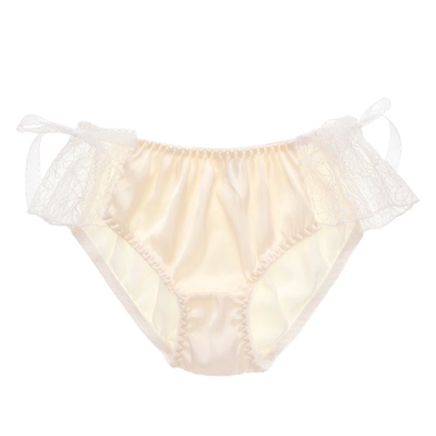 温柔奶油系纯欲性感情趣蕾丝内裤