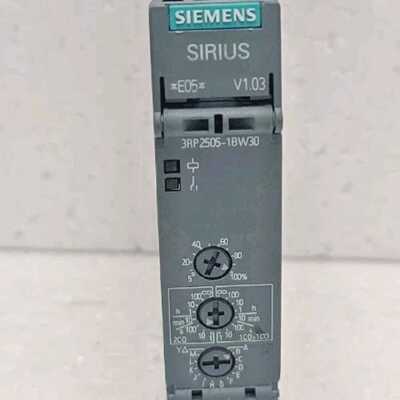 SIEMENS SIRIUS 3RP2505-1BW30 multifunction timing relay FREE