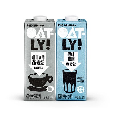 oatly0添加蔗糖燕麦奶谷物饮料