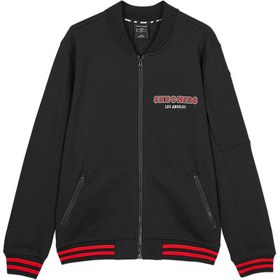 Skechers/斯凯奇正品春季新款男子保暖夹克外套L121M005