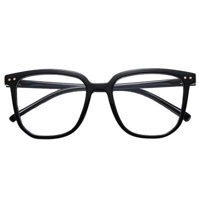 LESCA防蓝光黑框眼镜可配度数