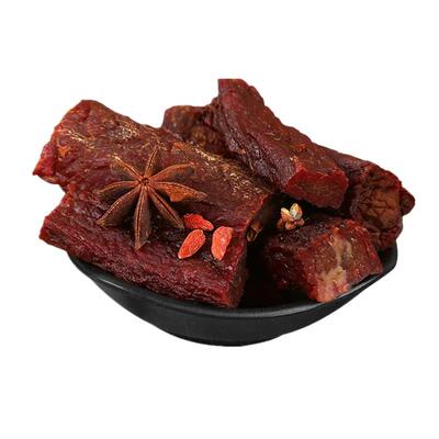 实体店现烤现发牛肉干