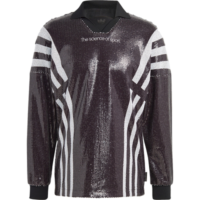 阿迪达斯男士运动翻领套头衫