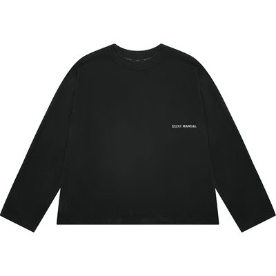 XXZXX半高领德绒打底衫男女潮牌