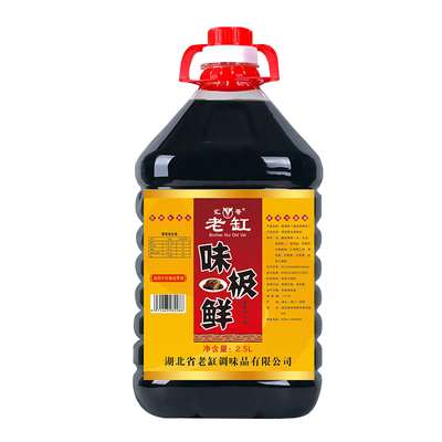味极鲜酱汁800ml2.5L调味汁含酿造酱油生抽家用商用凉拌炒菜蘸料