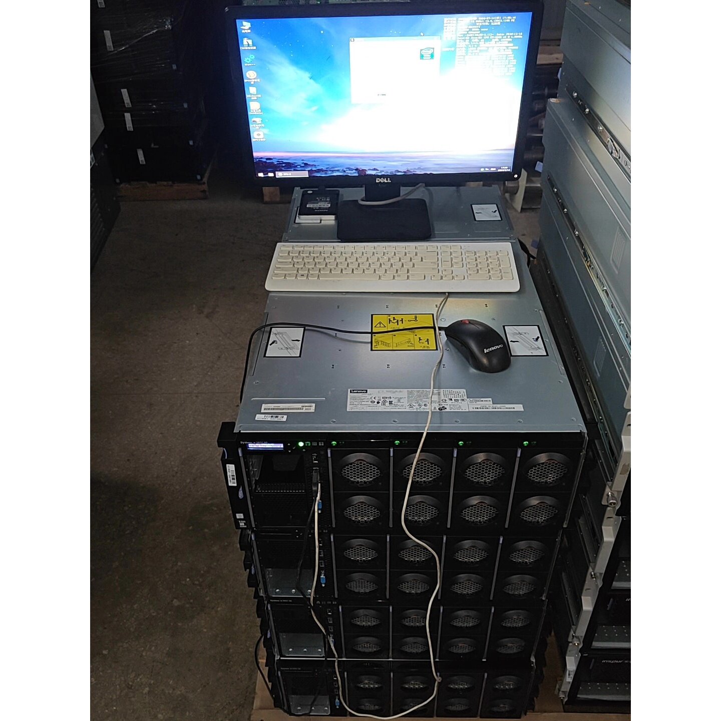 联想X3850X6服务器功能一切正常无硬盘议价