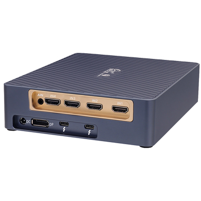 创视之星4路雷电3采集卡多路直播